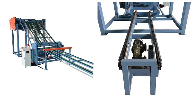 Plywood Production Automatic Veneer Stacker Machine - Buy veneer ...